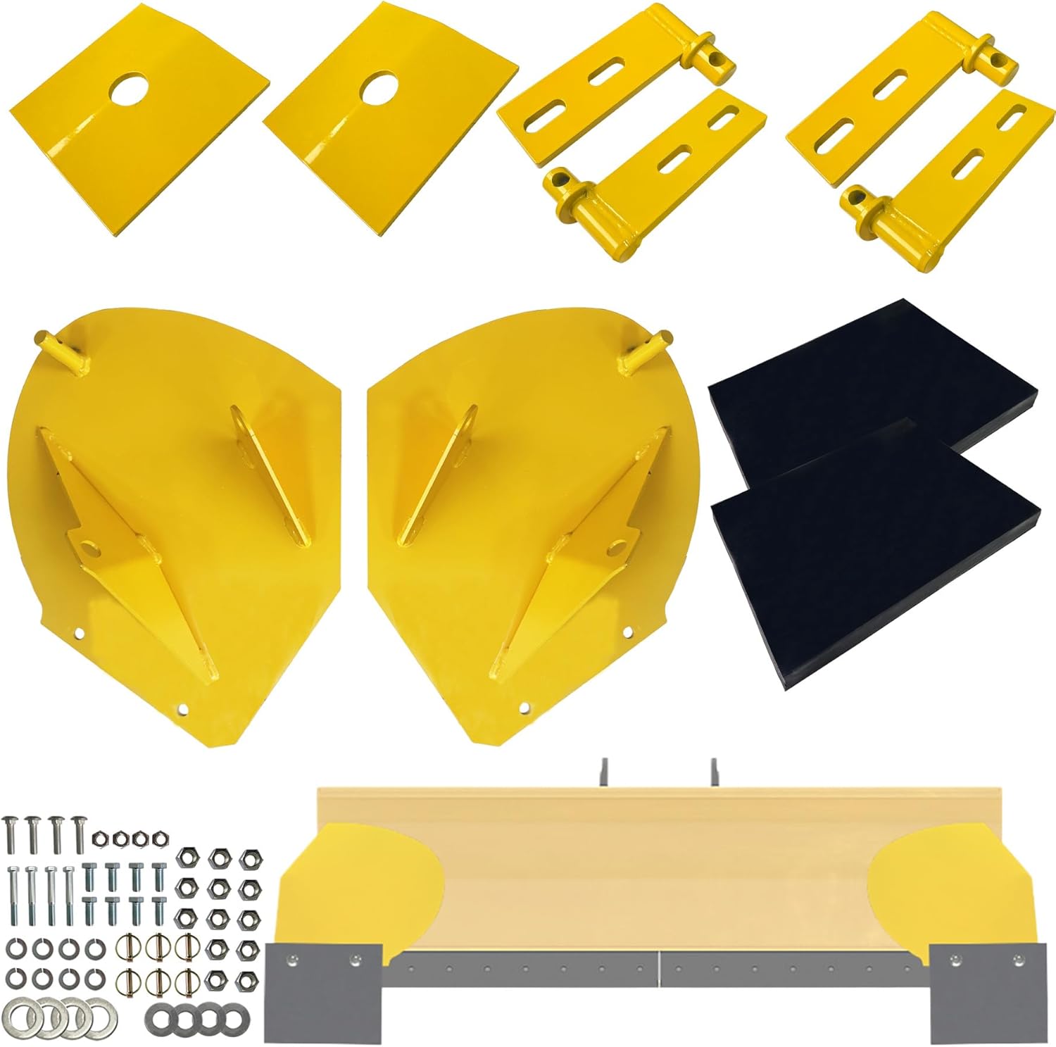 Amazon.com: FINALAWOLF Snow Plow Pro-Wing Blade Extenders Extensions ...