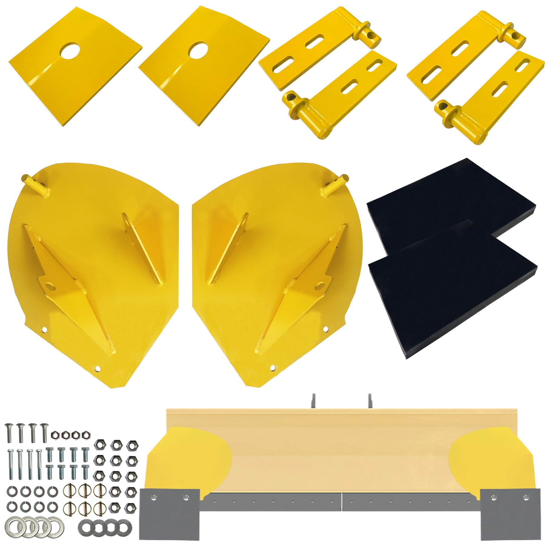 Amazon.com: FINALAWOLF Snow Plow Pro-Wing Blade Extenders Extensions ...
