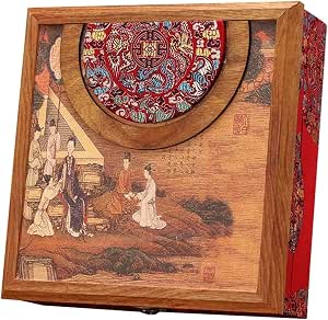 Amazon.com: GALSOR Tea Storage Box Tea Box Caddies Wooden Storage Boxes ...