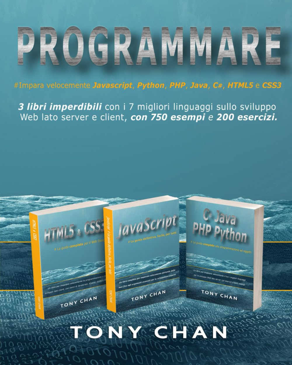 PROGRAMMARE, Impara velocemente Javascript, Python, PHP, Java, C#, HTML5 e CSS3: 3 libri ...