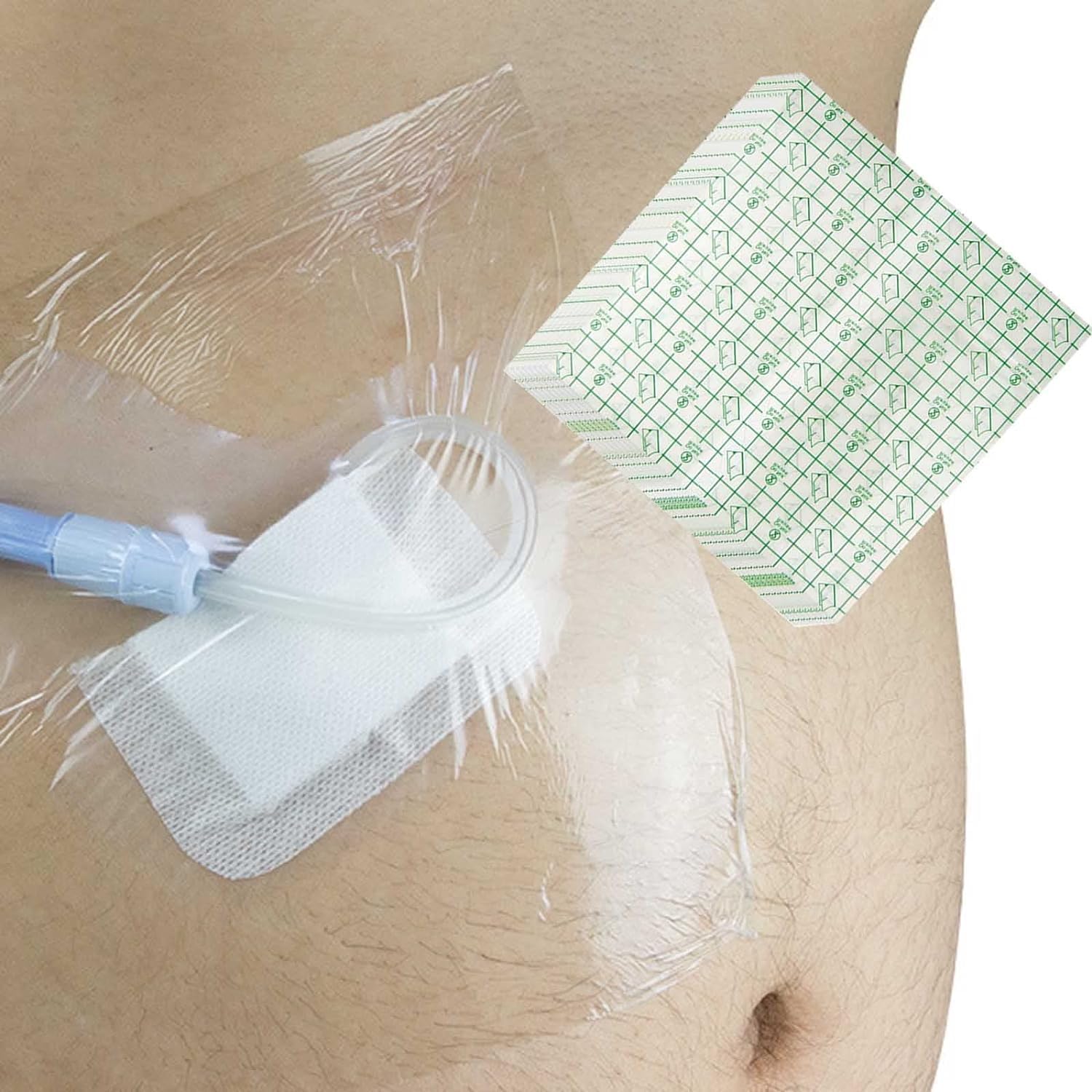 20×20cm Abdominal Waterproof Film Bath Bag Peritoneal Waterproof ...