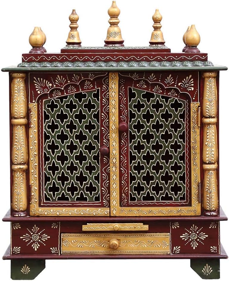 Amazon.com: Temple - Pooja Mandir for Home & Office : Home & Kitchen