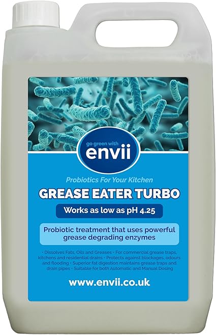 envii Grease Eater Turbo – Natural Enzyme Grease Trap Cleaner ...