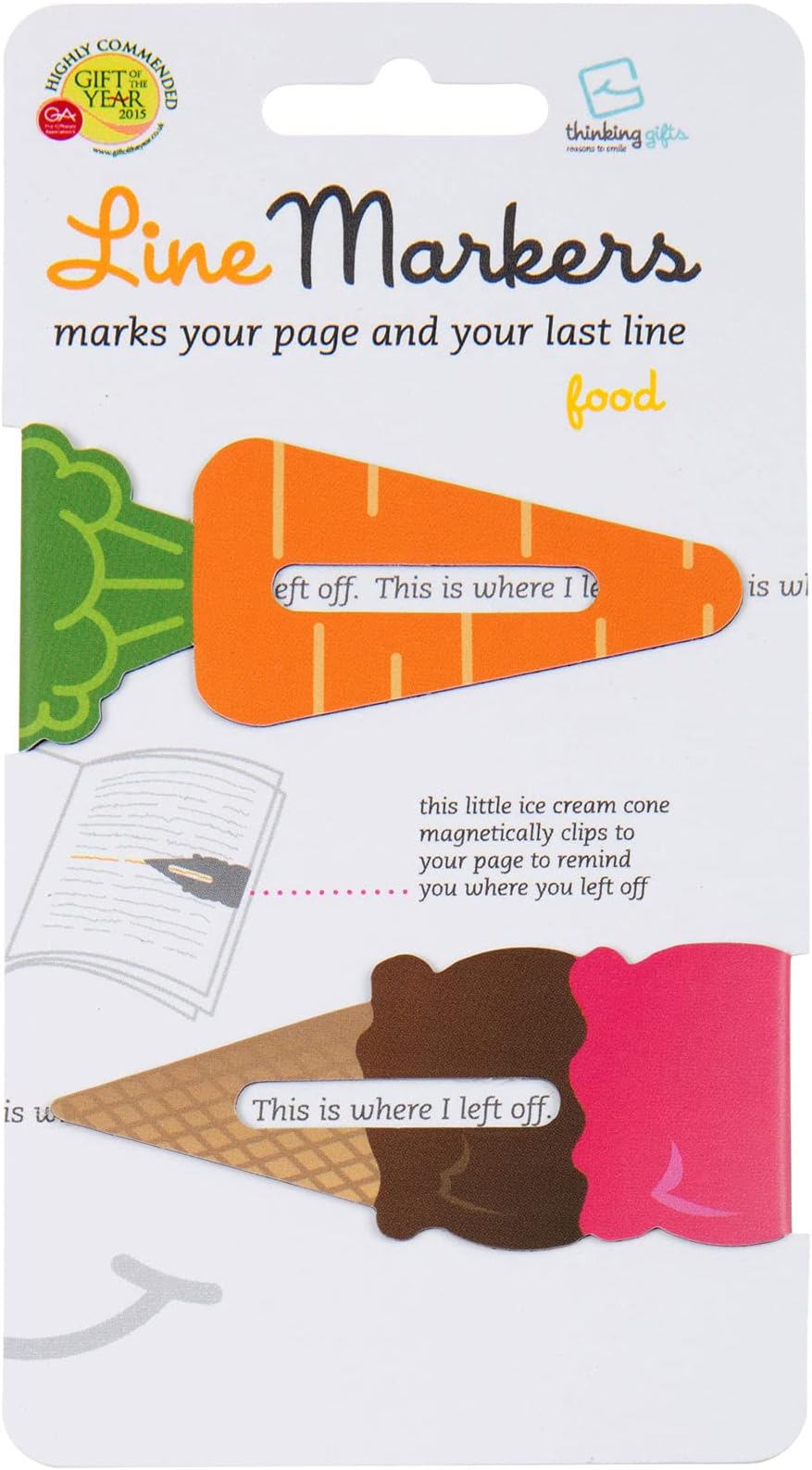 Amazon.com : Linemarker Page Marker | Book Holder | Magnetic Bookmarks ...