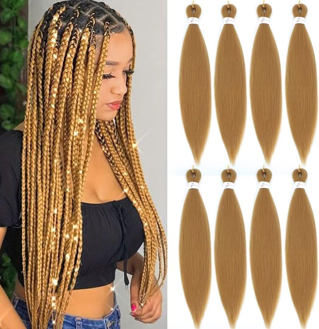 Amazon.com : Pink and Green Ombre Braiding Hair 4 Colors Mix Braiding ...
