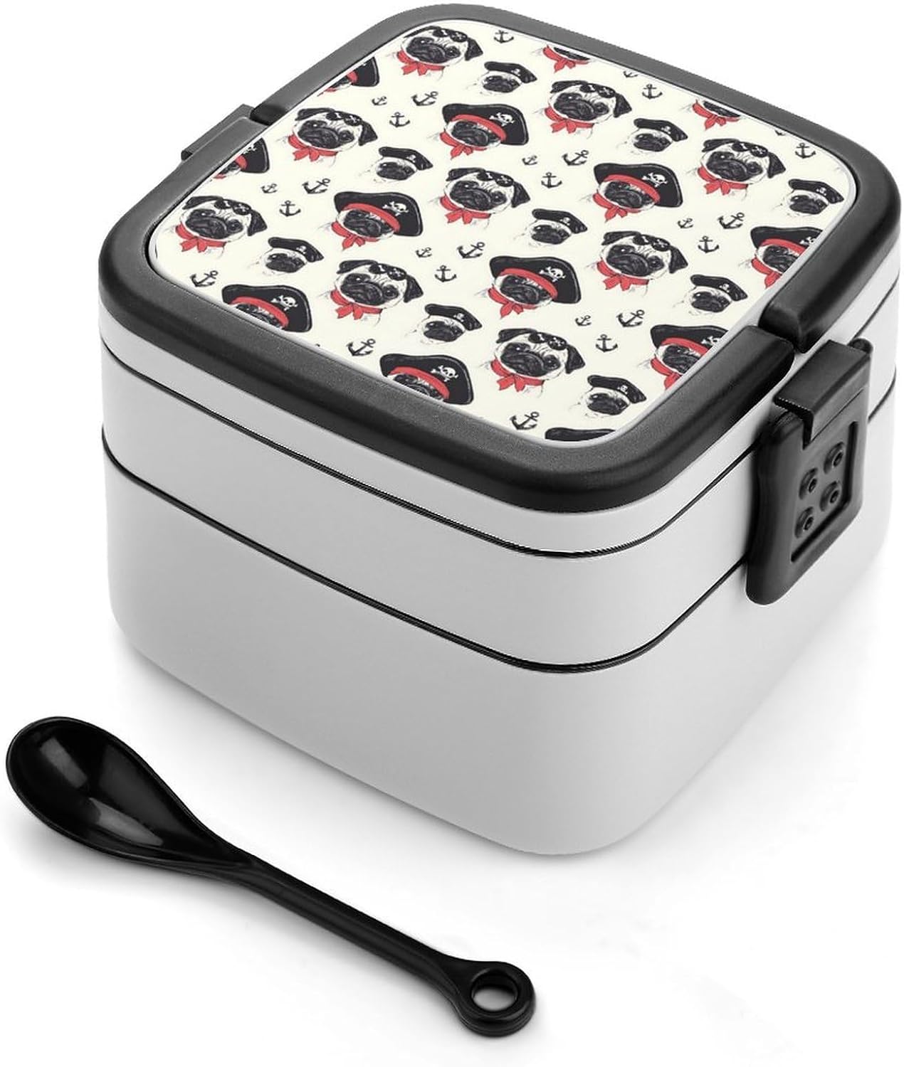 Amazon.com: TZTTZT Cute French Bulldog Funny Print Bento Box, Small ...