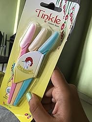 TINKLE Eyebrow Razor Pack of 6 (1) : Amazon.in: Health & Personal Care