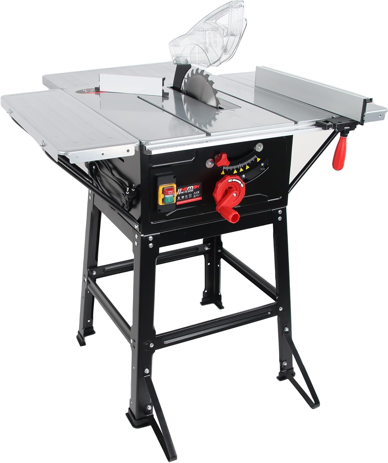 HEMAK HK-TS 2250 Tischkreissäge Kreissäge 2000 W Ø 250 mm : Amazon.de ...