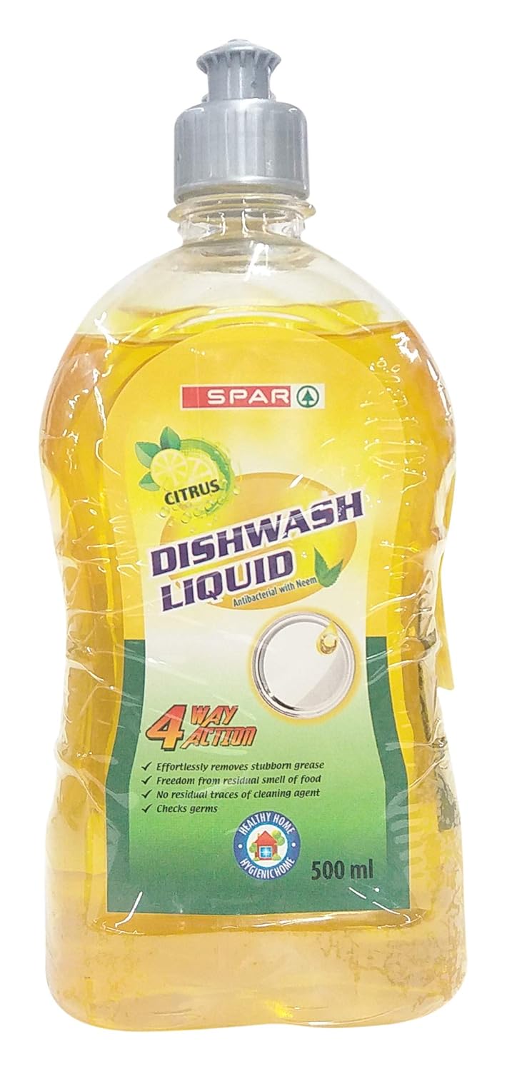 Spar Dishwash Liquid - 500ml (Citrus, Pack of 2) : Amazon.in: Health ...