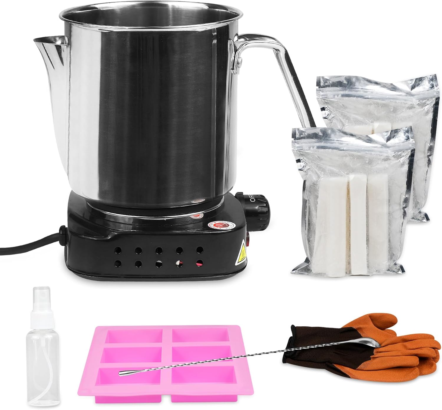 Amazon.com: DIY Soap Making Kits with Electronic Hot Plate Soap Making ...