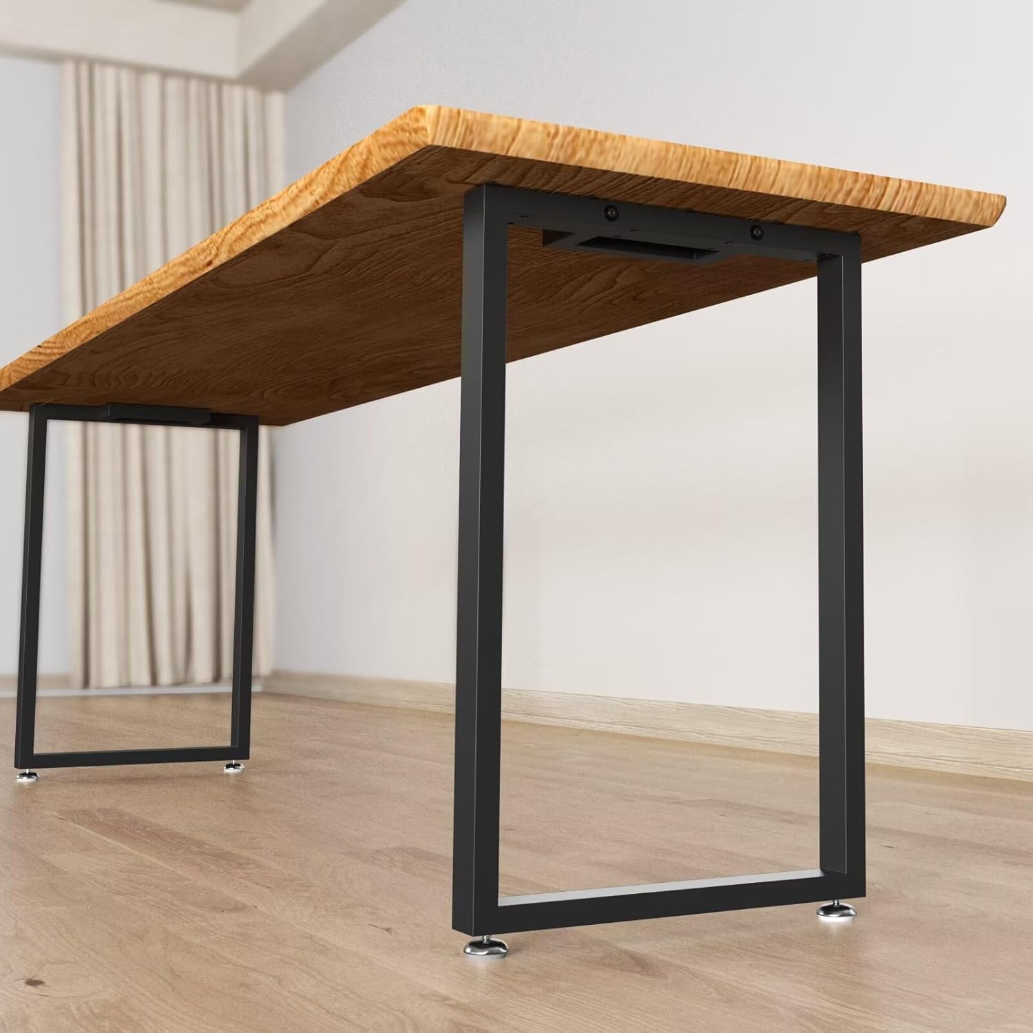 Amazon.com: WAKKNA Table Legs 28 inch Height, Industrial Heavy Duty ...