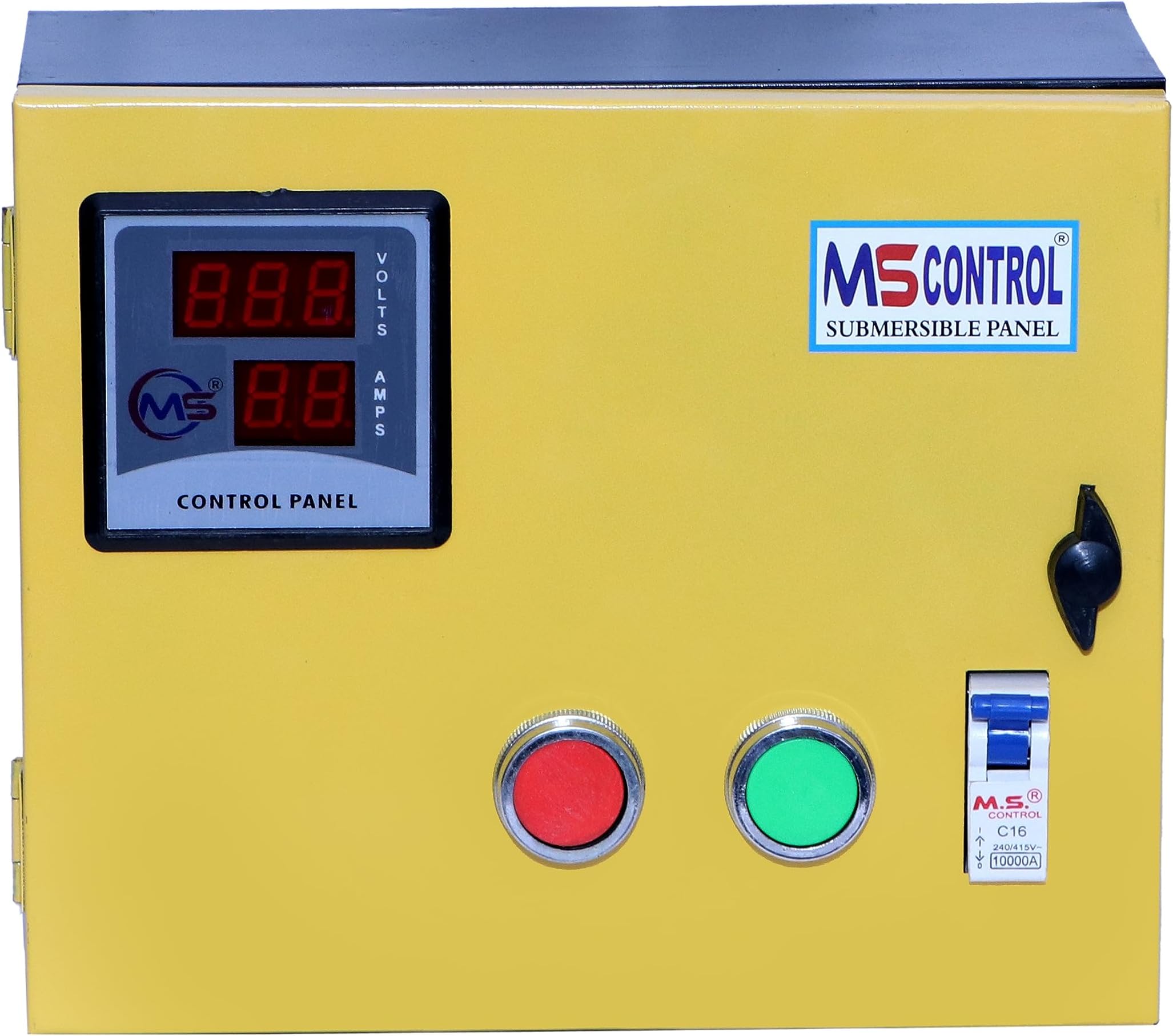 MS CONTROL M S Control 1 Hp Single Phase Panel Pump/Starter Submersible ...