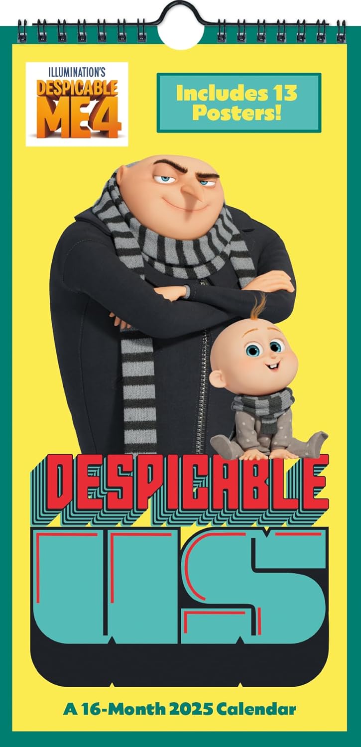 2025 Despicable Me 4 Mini Poster Calendar: Trends International ...