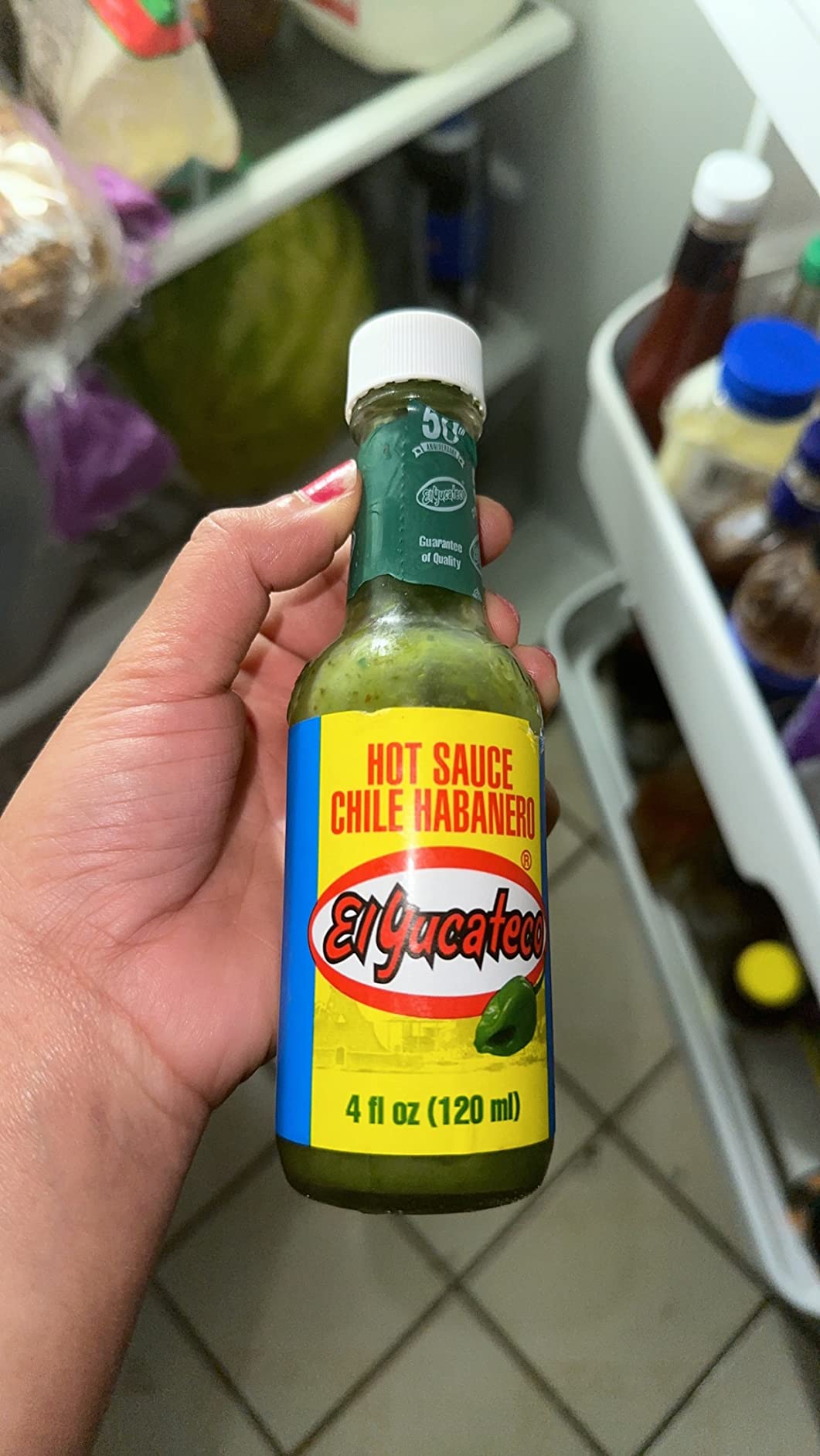 Amazon.com : El Yucateco Green Habanero Hot Sauce 8 oz. (4-Pack) by El ...