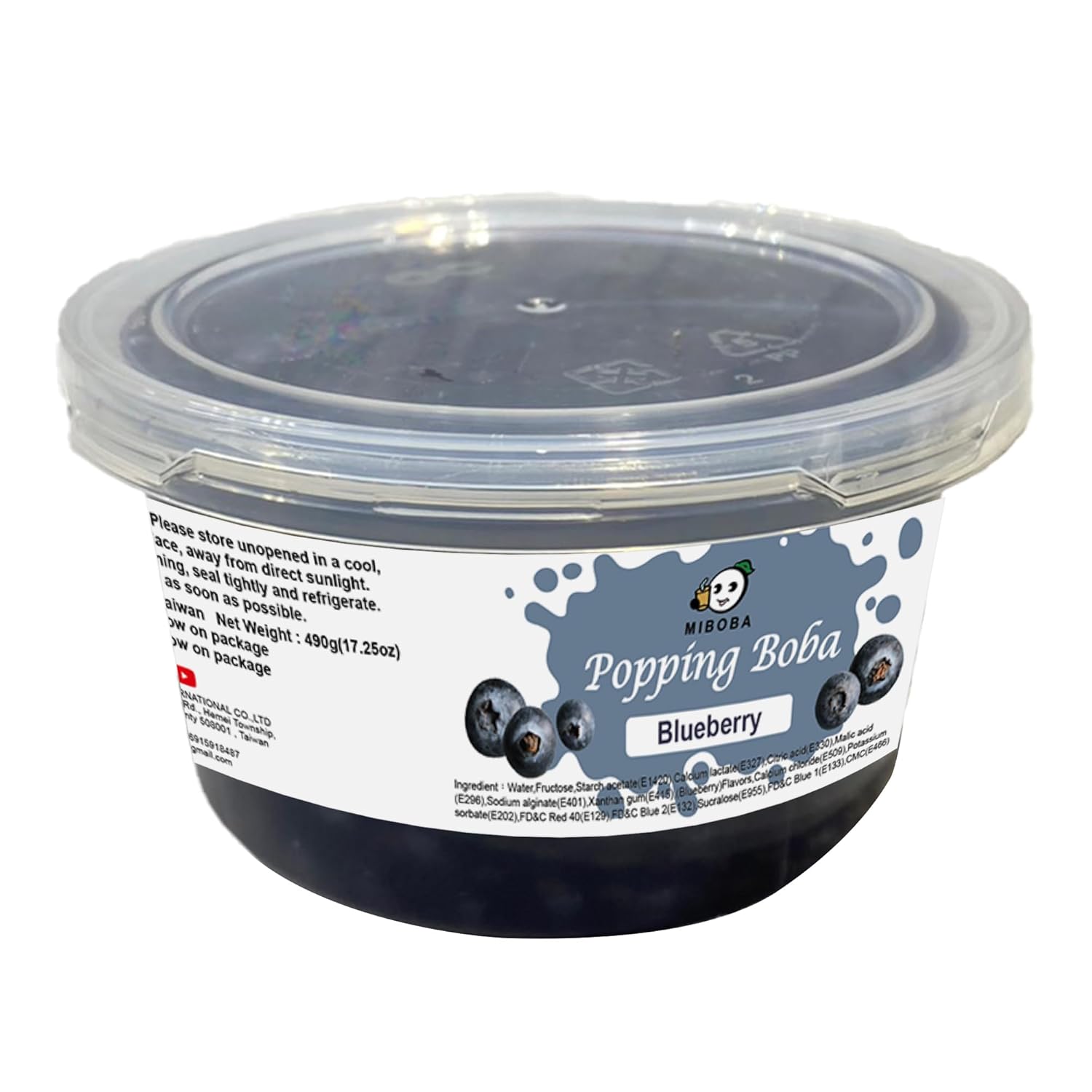 Amazon Blueberry Popping Boba Pearls Bursting Boba Pearls For
