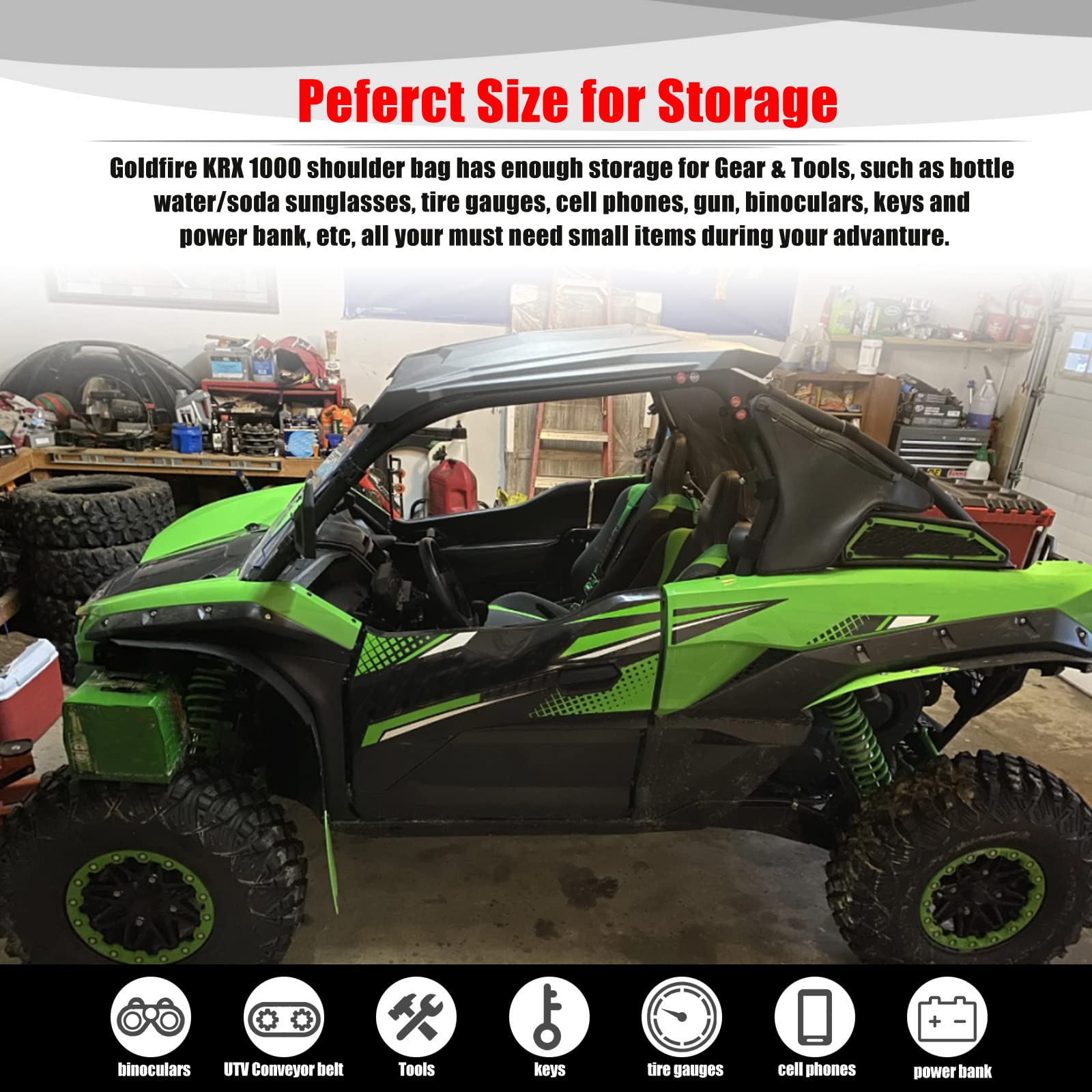 Hutexico KRX 1000 Storage Accessories, UTV KRX 1000 Triangle Truss ...