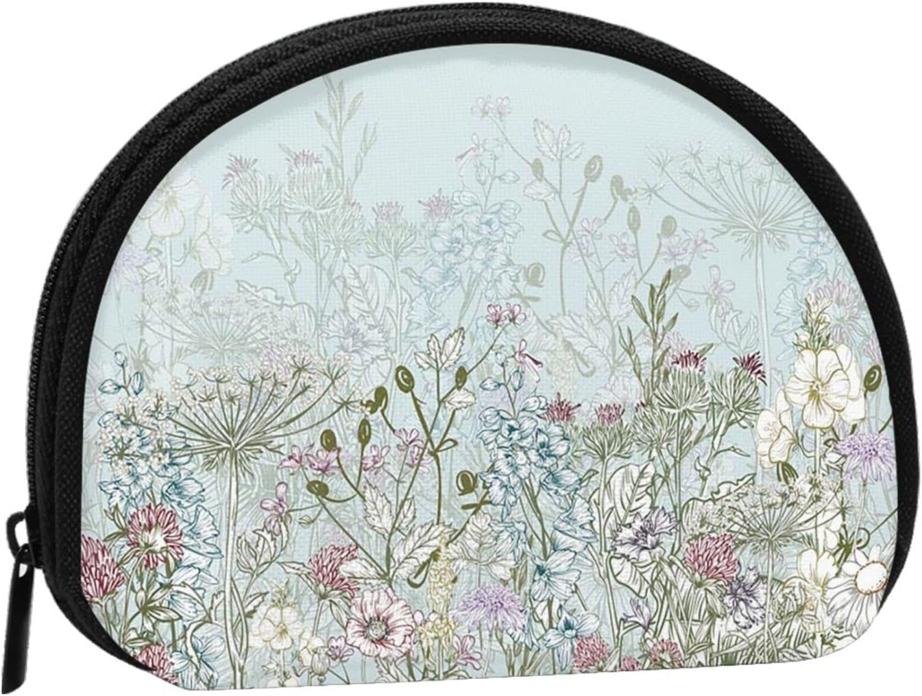 Amazon.com: Flower Coin Purse Small Change Wallets for Women,Zipper ...