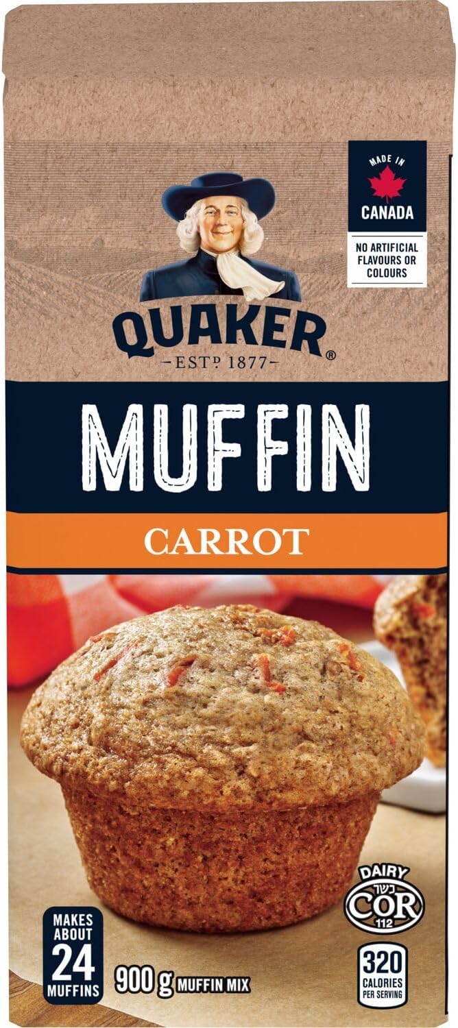 Quaker Muffin Mix Carrot, 900g : Amazon.ca: Everything Else
