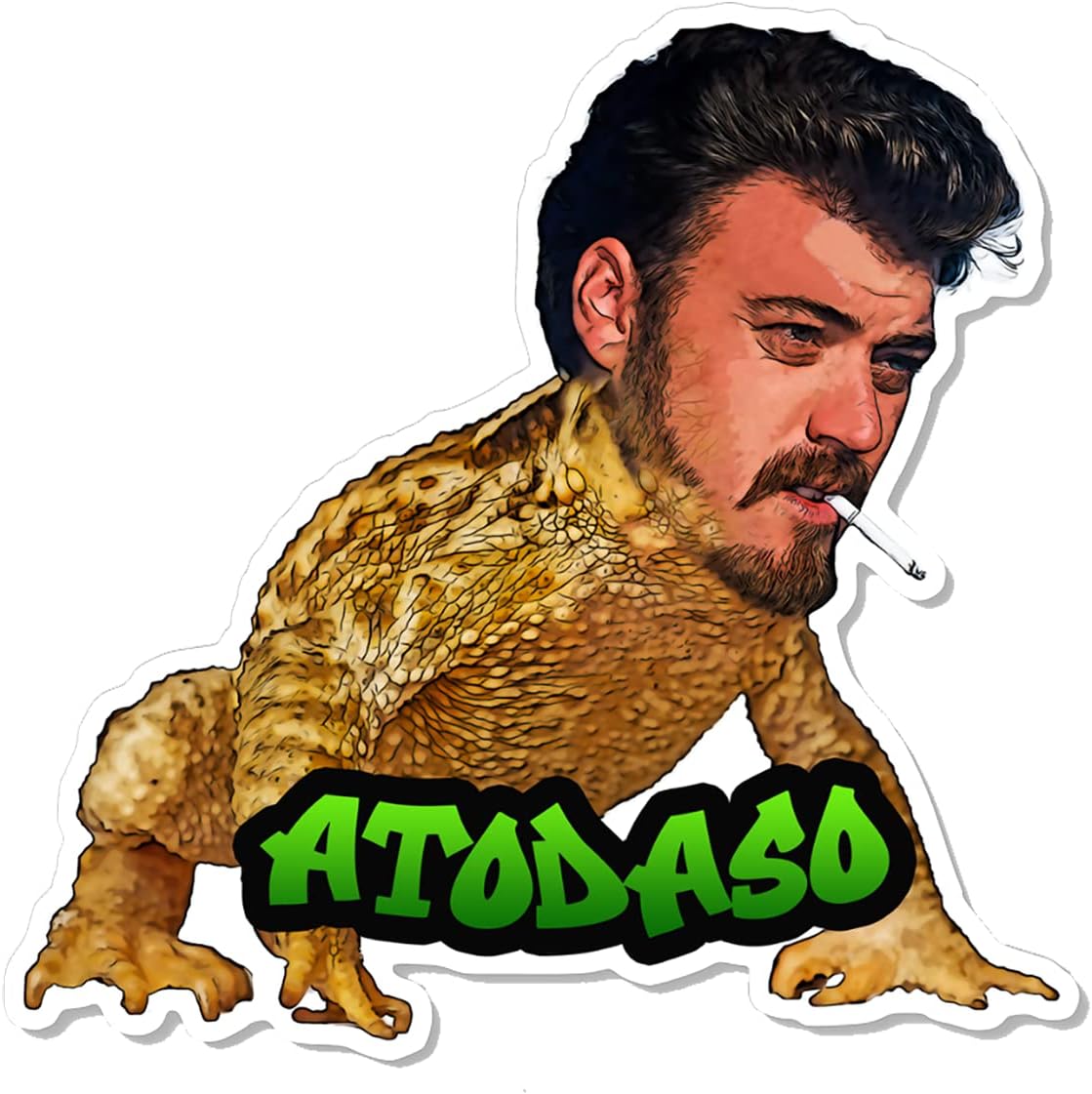 Amazon.com: Trailer Park Boys Ricky Sticker | ATODASO - Toad You SO ...