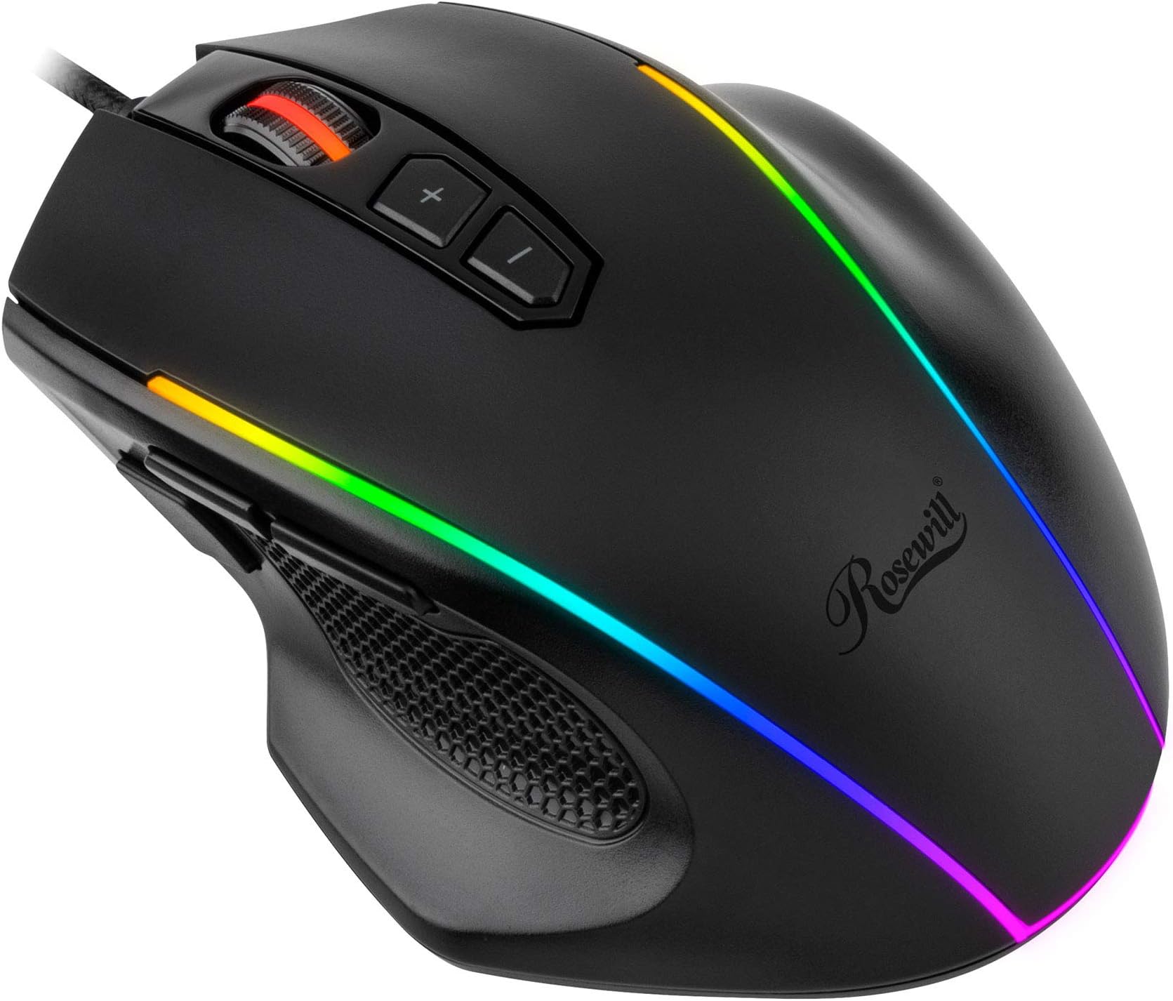 Amazon.com: Rosewill NEON M54 RGB Gaming Mouse with Weight Tuning ...