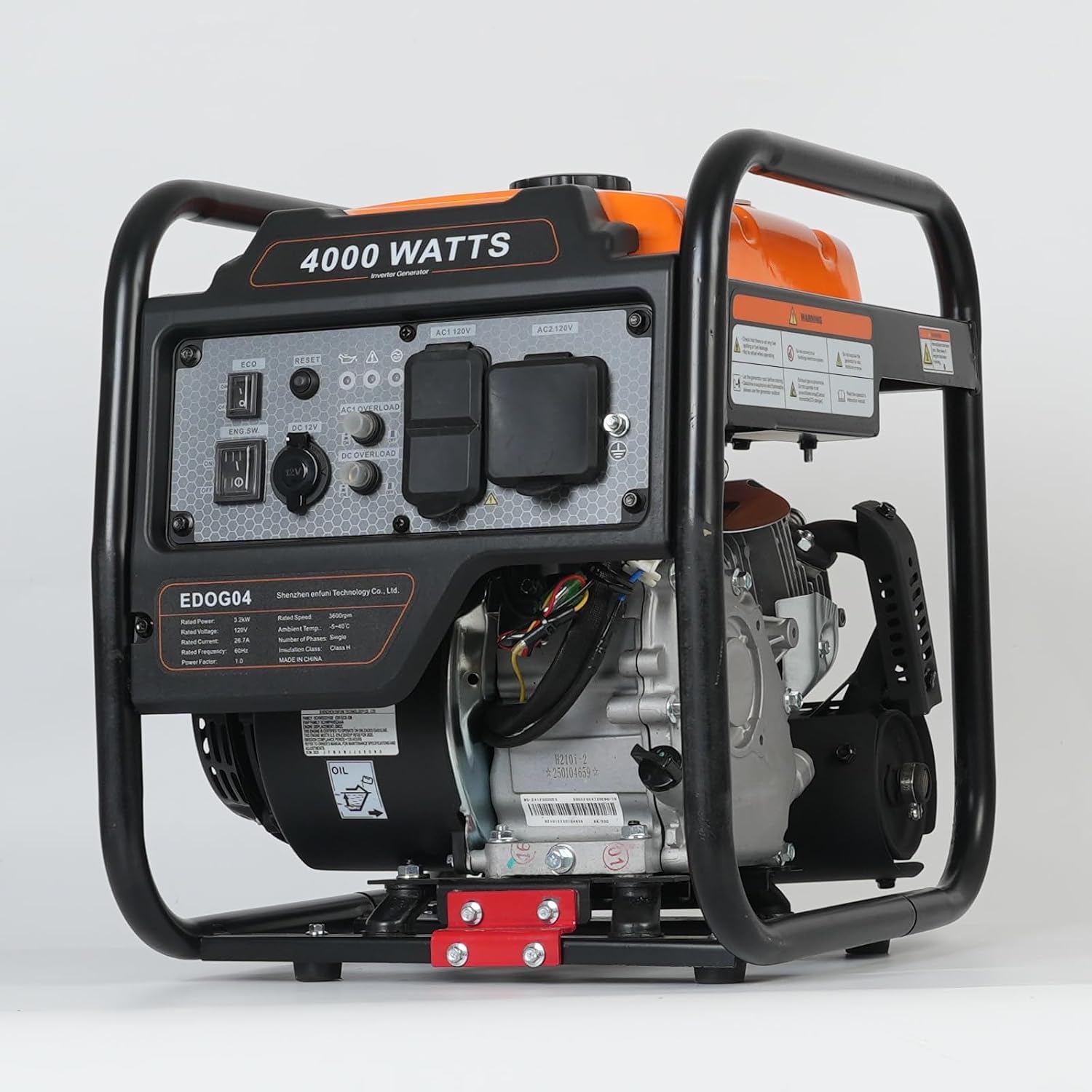 Amazon.com : GasXcel 4000W Gas Generator – Portable Gas Power Inverter ...