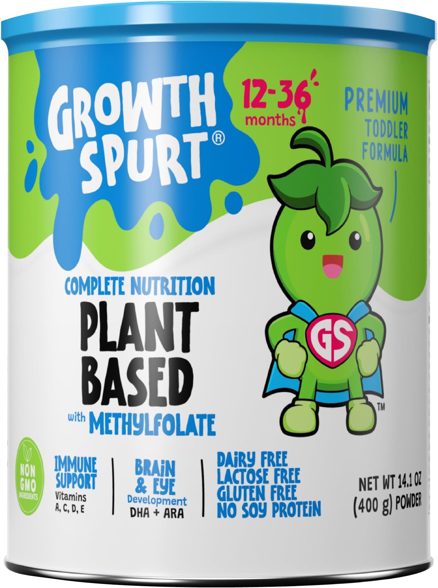 Amazon.com: Plant Based Toddler Formula – Growth Spurt Complete ...