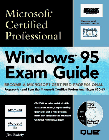 Buy Microsoft Certified Professional Training Kit for Windows 95 Book ...