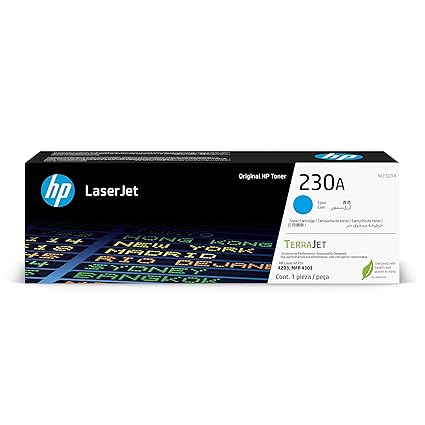 HP 230A Cyan Original Laserjet Toner Cartridge : Amazon.in: Computers ...