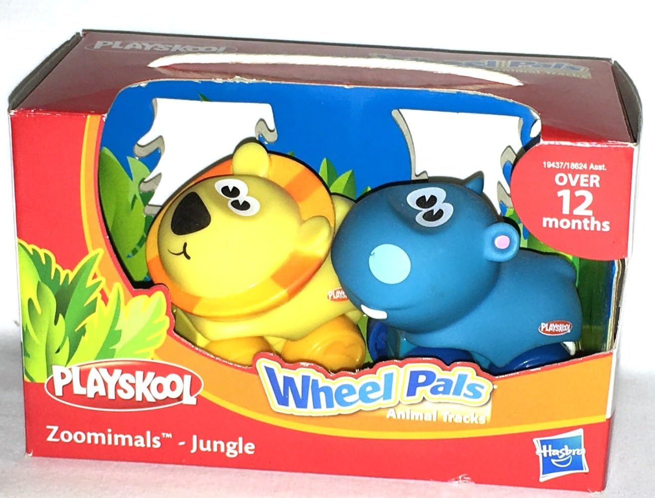 Amazon.com: Playskool Wheel Pals Animal Tracks 2pk : Toys & Games