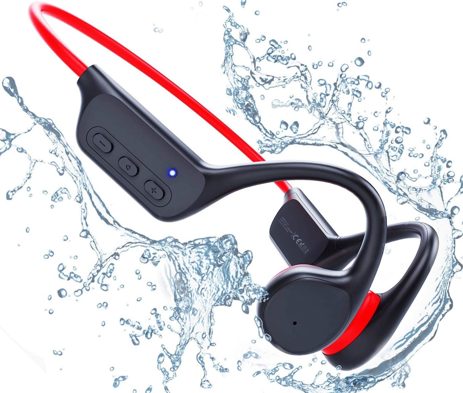 Amazon.com: Dmnzoey Bone Conduction Headphones - Bluetooth 5.3 Wireless ...