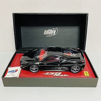 Amazon.co.jp: BBR MODELS 1/18 Scale Ferrari 458 ITALIA Ferrari Black 50 ...