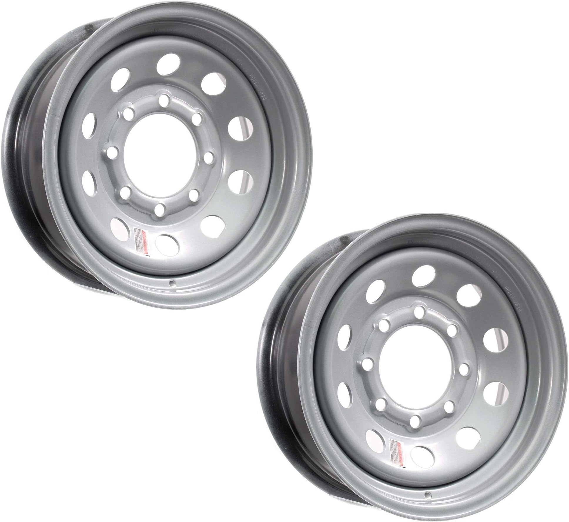 Amazon.com: eCustomrim 2-Pack Heavy Duty Equipment Trailer Rims Wheels ...