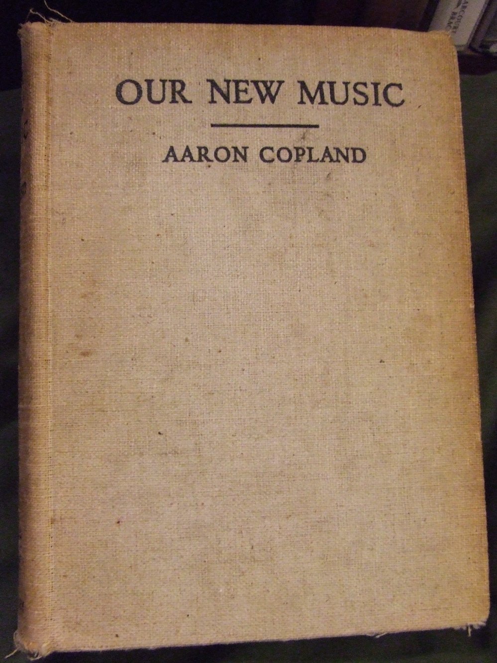 Our new music : leading composers in Europe and America: Copland, Aaron: Books - Amazon.ca
