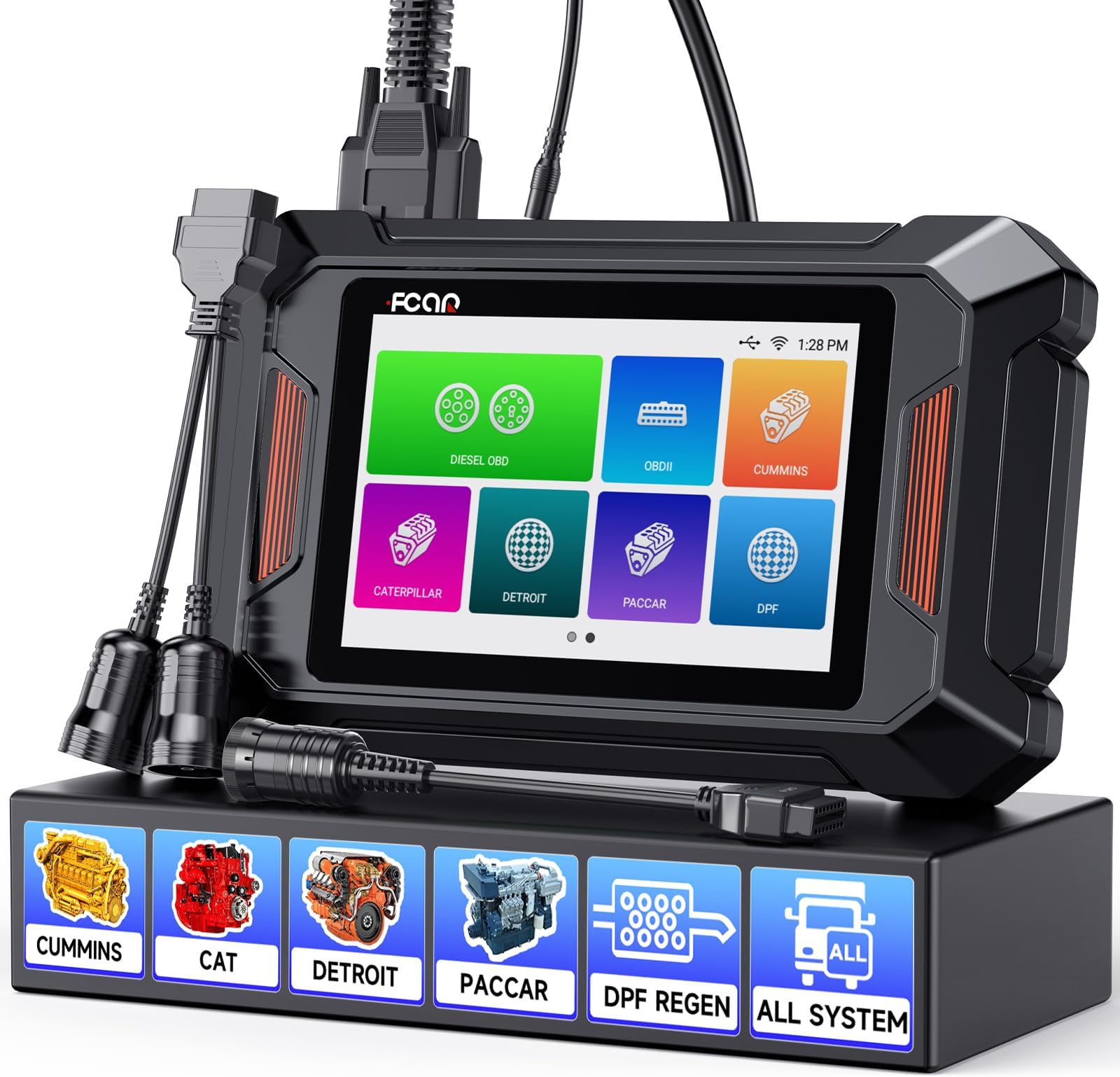 Amazon.com: LAUNCH CR-HD Plus Heavy Duty Truck Scanner Diagnostic Full ...