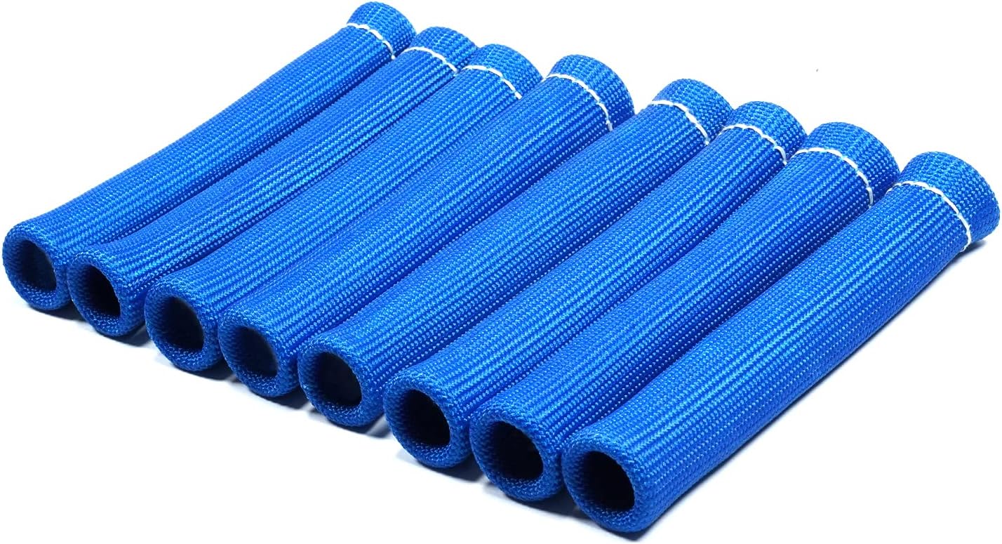 Amazon.com: 8Pcs 2500° Degree Spark Plug Wire Boots Heat Shield ...