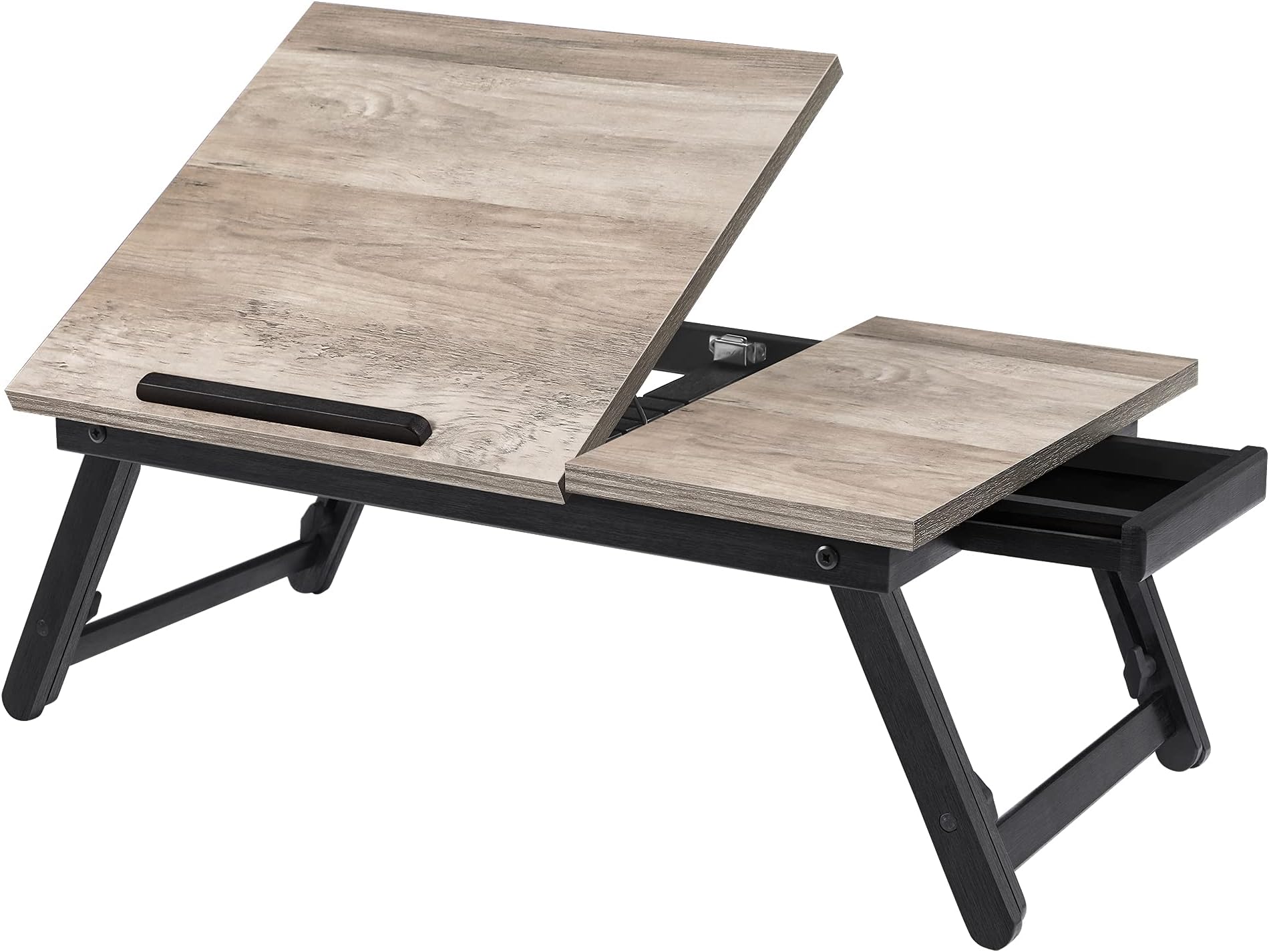 Amazon.de: SONGMICS Klappbarer Laptoptisch für Sofa oder Bett ...
