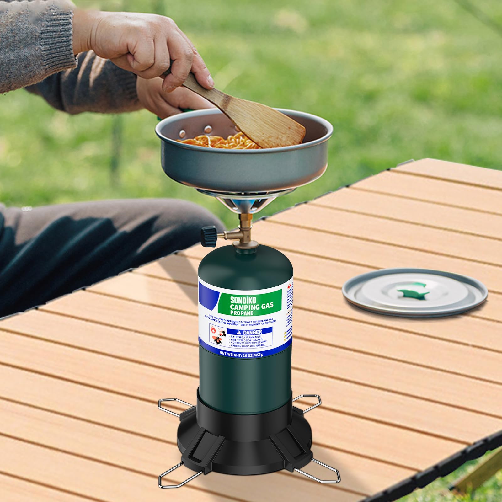 Snapklik.com : Sondiko Gas Cylinder Stand Base, Standard Fuel Gas ...