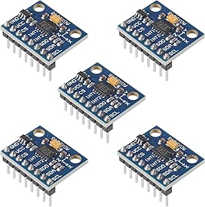 5pcs GY-291 ADXL345 Pre-Soldered Digital 3-Axis Acceleration of Gravity ...