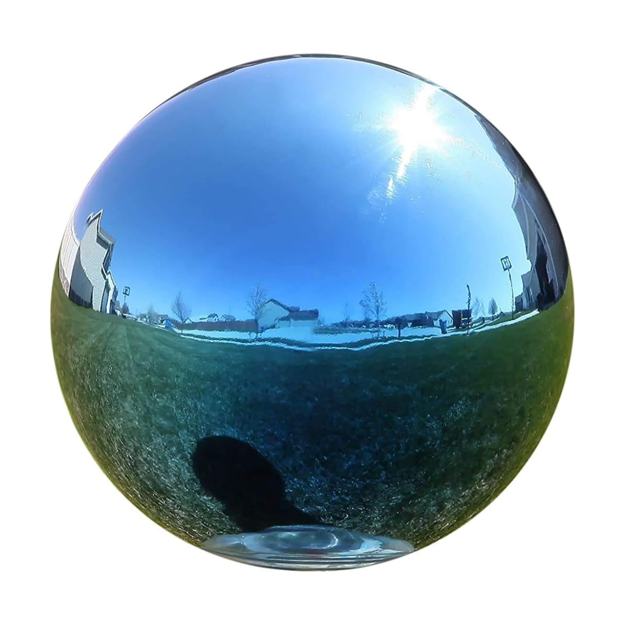 Amazon.com: Lily's Home Stainless Steel Gazing Globe Mirror Ball ...