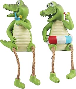 Amazon.com: Novelty Shelf Sitters with Dangling Legs for Home décor ...