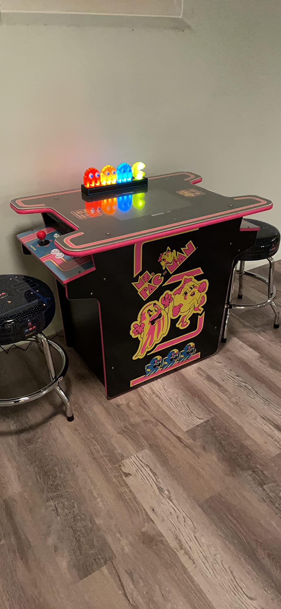 $16/mo - Finance Arcade1Up Ms. PAC-MAN Head-to-Head Arcade Table with ...