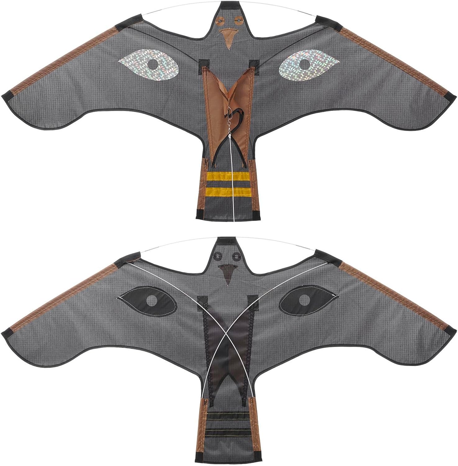 Hawk Bird Kites, Birds Scarer Flying Kite, Pigeon Kites With Reflective ...