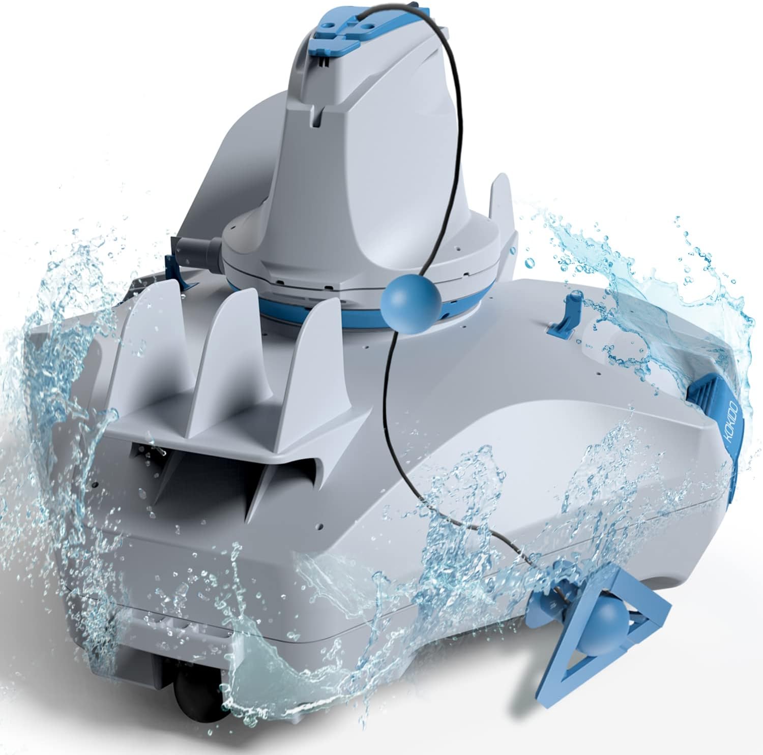 Amazon.com : (Upgraded) KOKIDO Cordless Robotic Pool Floor Cleaner ...