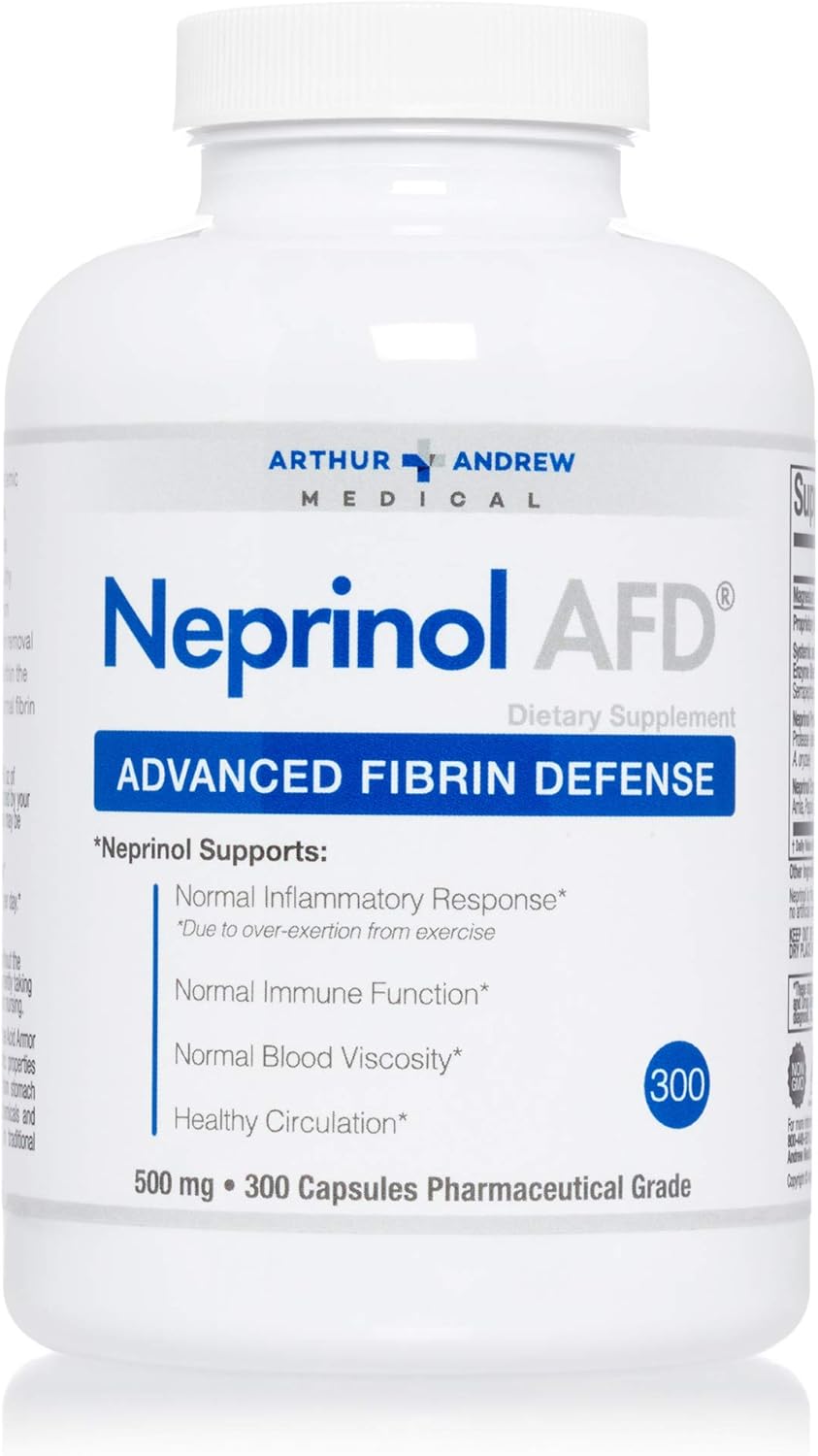 Amazon.com: Arthur Andrew Medical, Neprinol AFD, Enzyme Blend for Joint ...