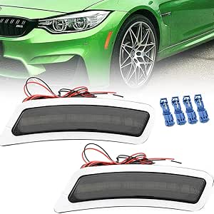 Amazon.com: NJSBYL Amber LED Side Marker Reflector Lights for 2014-2019 ...