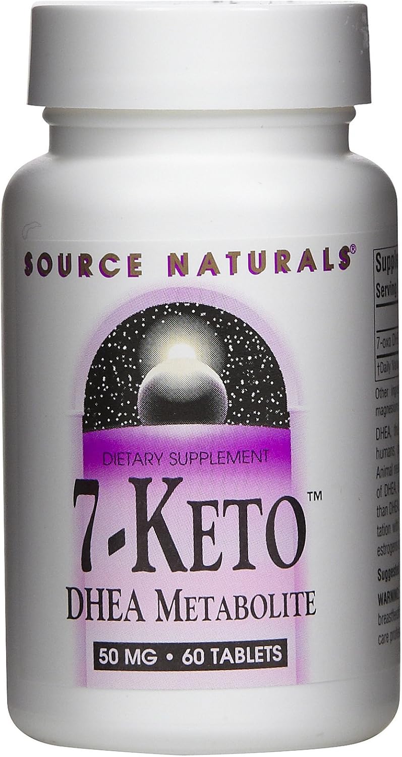 Amazon.com: Source Naturals 7-Keto DHEA Metabolite 50 mg Tabs : Health ...
