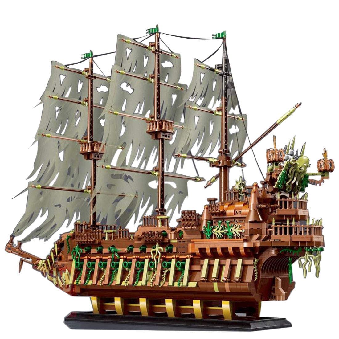 Modular Building Blocks Flying Holland Pirate Ship Model 3653 Pieces ...