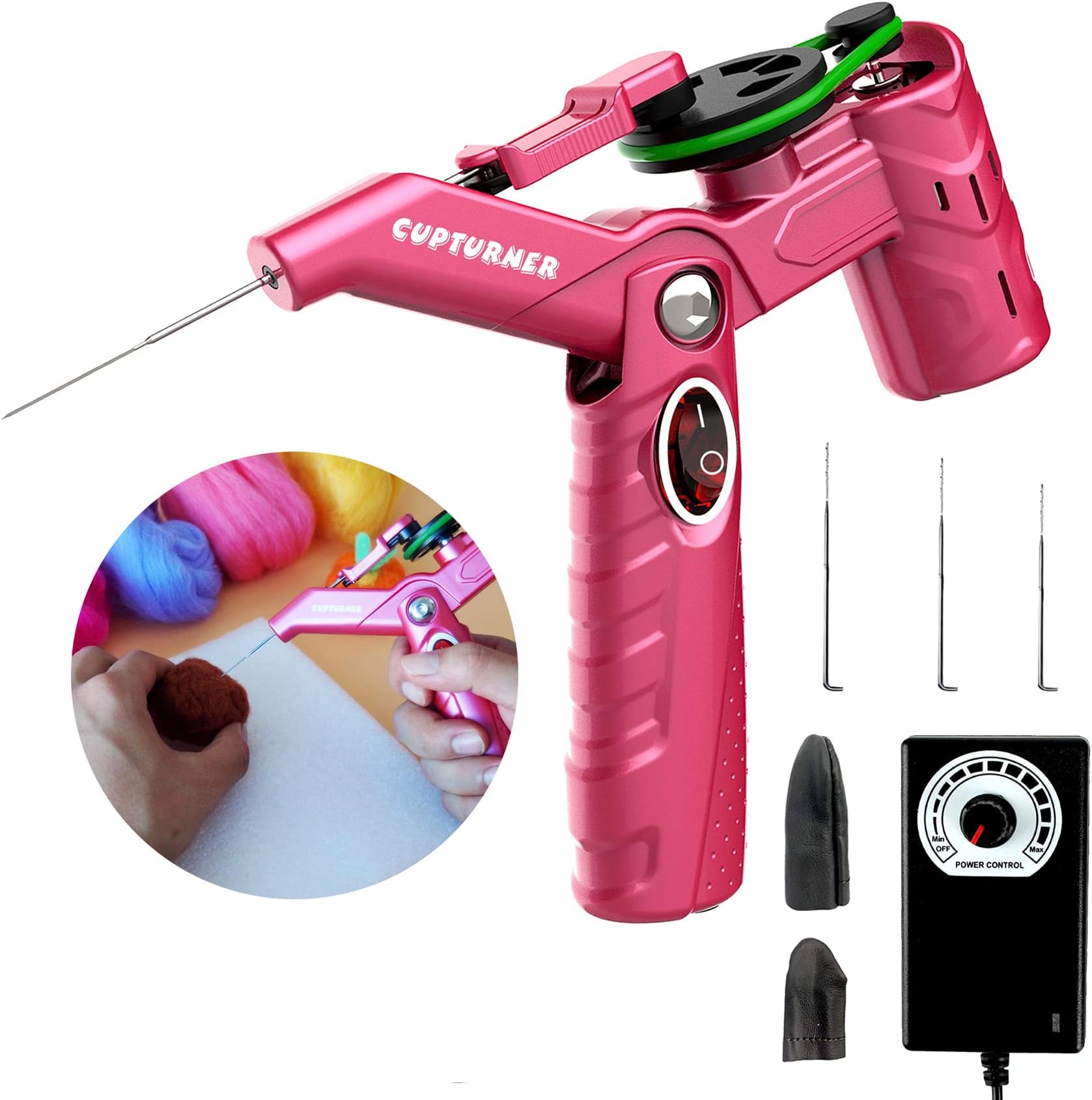 Needle Felting Machine for Quick Felting, Electric Felting Needle ...