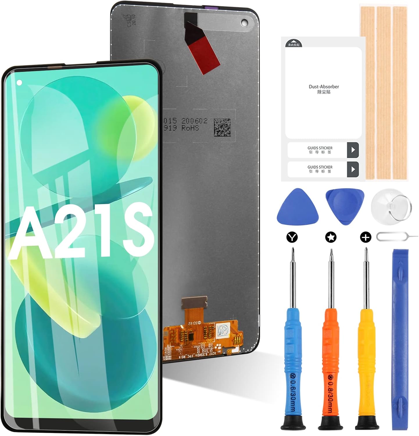 For Samsung Galaxy A21s A217 SM-A217F LCD Screen Display Touch ...