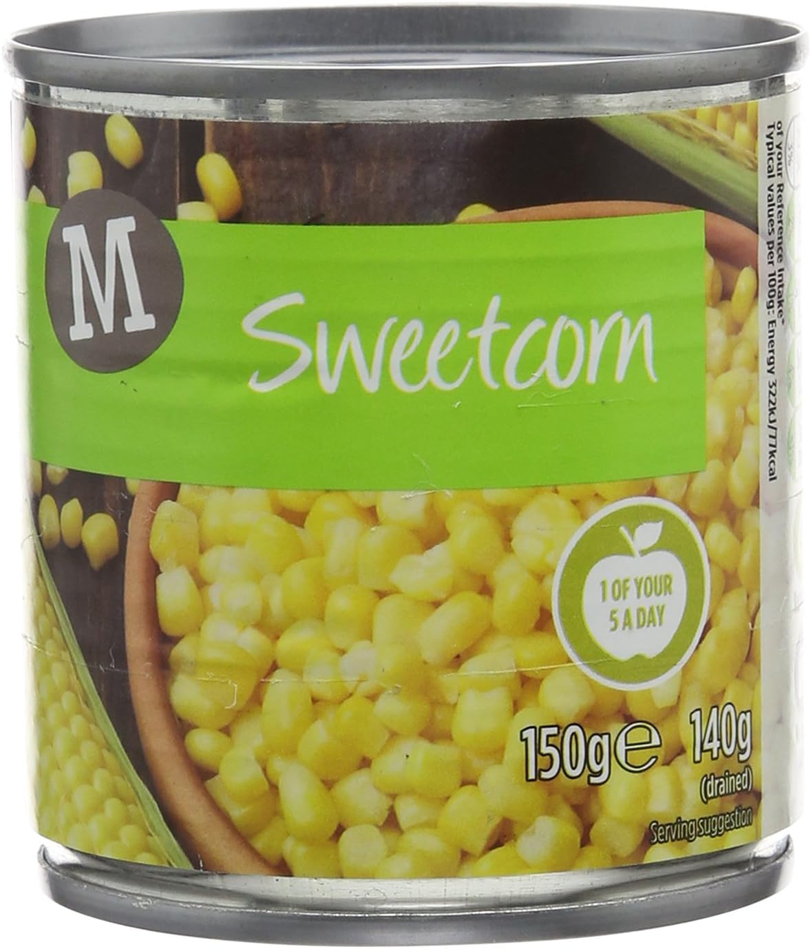 Morrisons Water Sweetcorn 150 g (Pack of 24) : Amazon.co.uk: Grocery